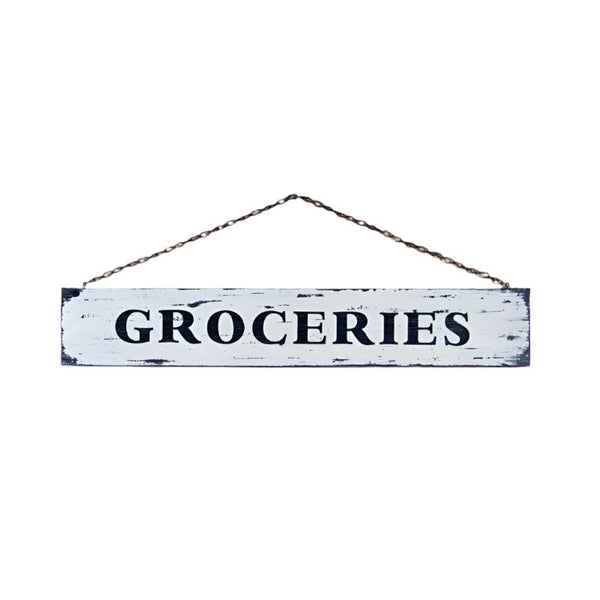 Old Groceries Sign 13186 | Buffalo Trader Online