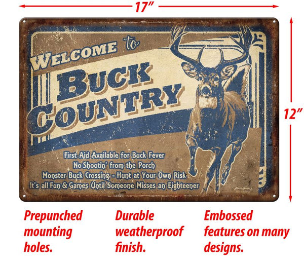 Welcome to Buck Country Sign 1534 | Buffalo Trader Online