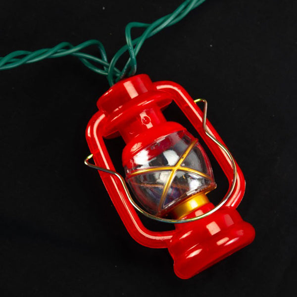 Small Red Lantern LED String Light Set 2834 | Buffalo Trader Online