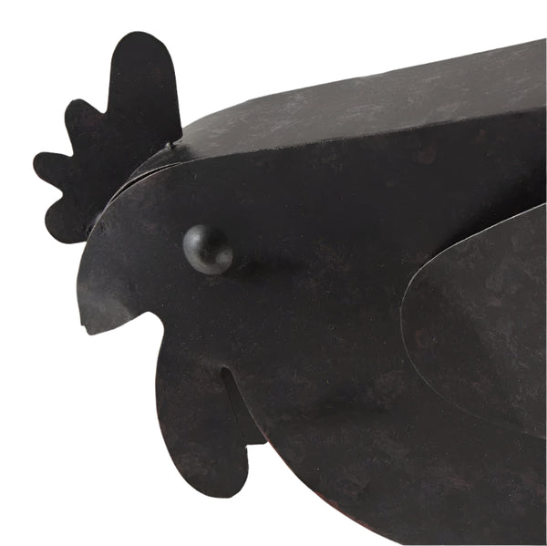 Metal Chicken Family Sculptures 31170 | Buffalo Trader Online