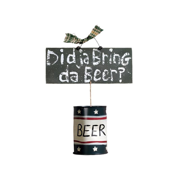 Did Ja Bring Da Beer Redneck Door Bell 34588 | Buffalo Trader Online