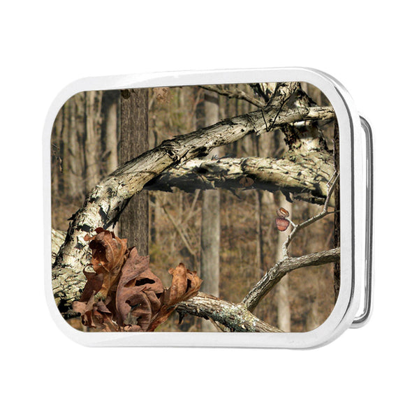 Mossy Oak Infinity Rectangle Belt Buckle BU-MOA-RCT | Buffalo Trader Online