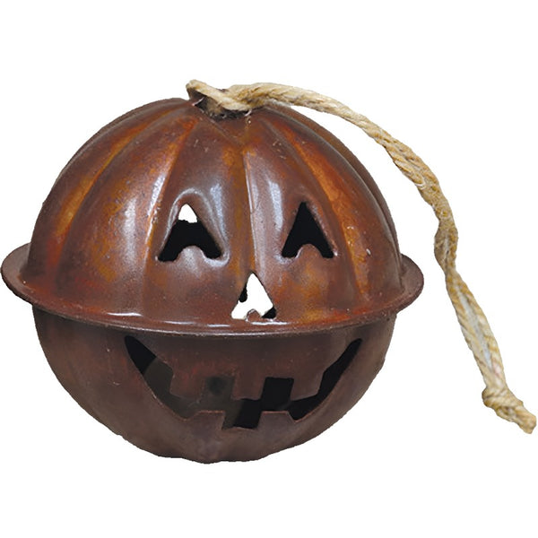 Jack-O-Lantern Pumpkin Bell Ornaments Set of 6 G411670 | Buffalo Trader ...