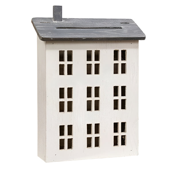 Classic Farmhouse Wooden Mailbox G60411 | Buffalo Trader Online