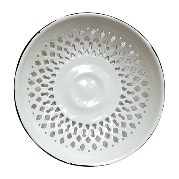 Baked Enamel Bread Basket | Buffalo Trader Online