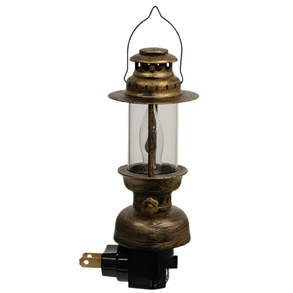 Distressed Bronze Flicker Bulb Night Light GNLFLGD | Buffalo Trader Online