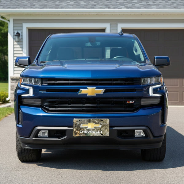 Camouflage Chevrolet Vanity Plate LP-9047 | Buffalo Trader Online