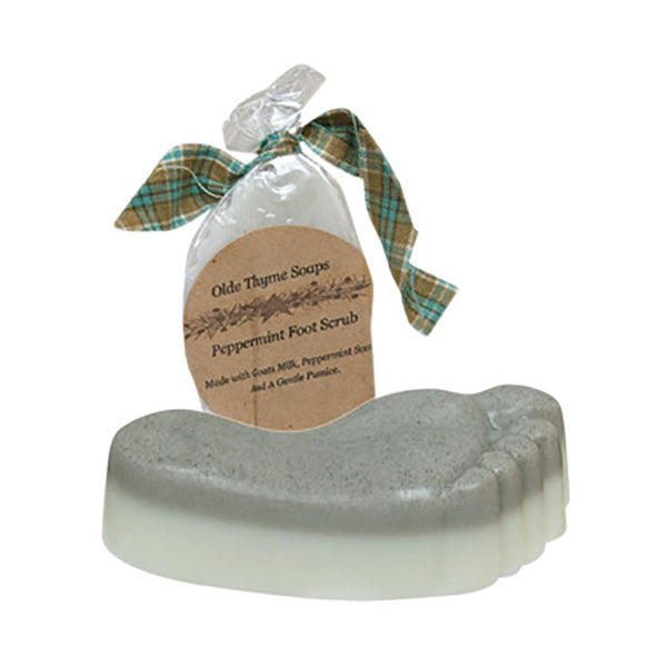 Peppermint Foot Scrub Soap Bar M203 | Buffalo Trader Online