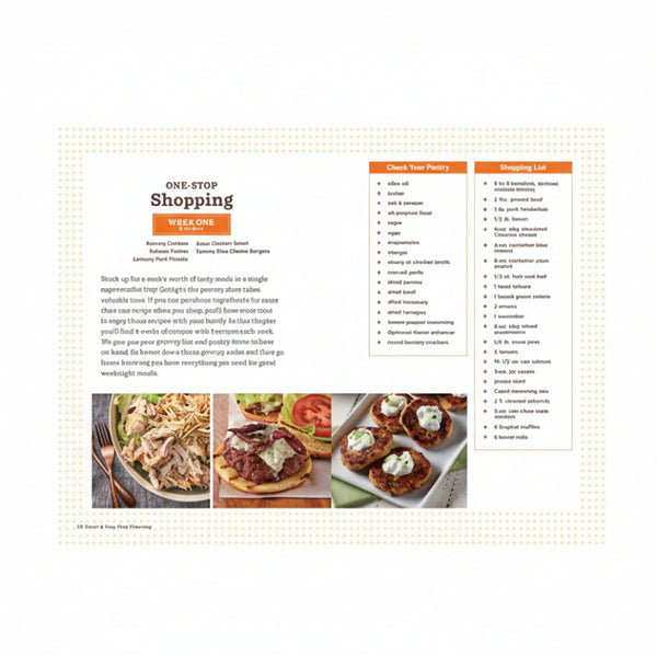 Smart & Easy Meal Planning Recipes Cookbook Q933572 | Buffalo Trader Online