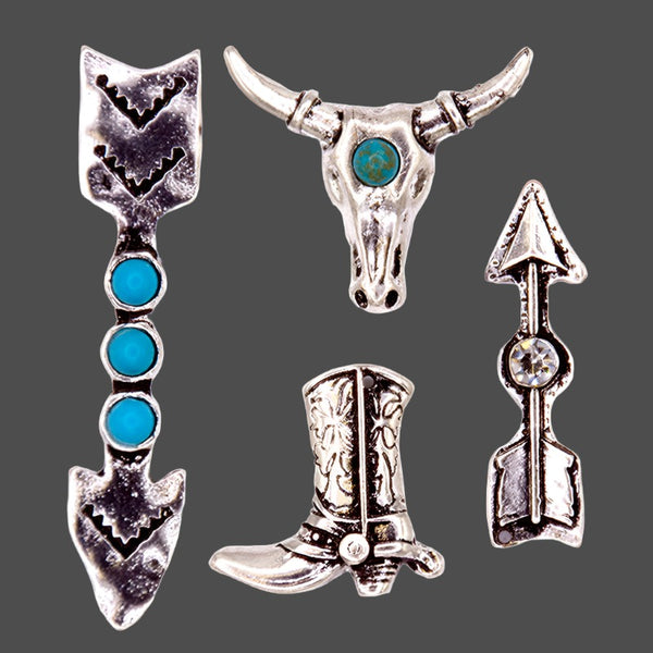 Assorted Southwestern Tack Pin Set T-251SB | Buffalo Trader Online