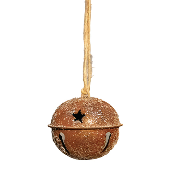 Vintage Glittery Rusty Bell Ornaments Set of 3 GISB73156 | Buffalo ...