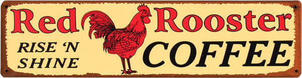 Vintage Country Rooster Tin Signs 31689 | Buffalo Trader Online